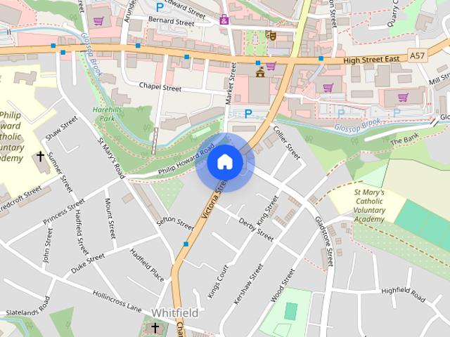 Park Terrace, Glossop, Derbyshire, SK13