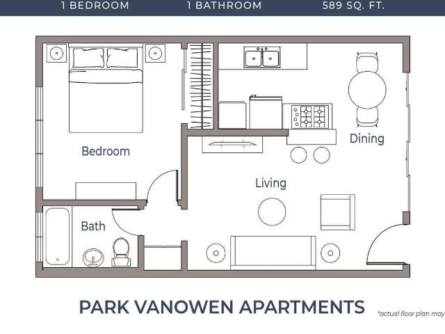 Park Vanowen Apartments 1 Bedroom Apartment for Rent at 12004 Vanowen St, Los Angeles, CA 91605 Mid Town North Hollywood