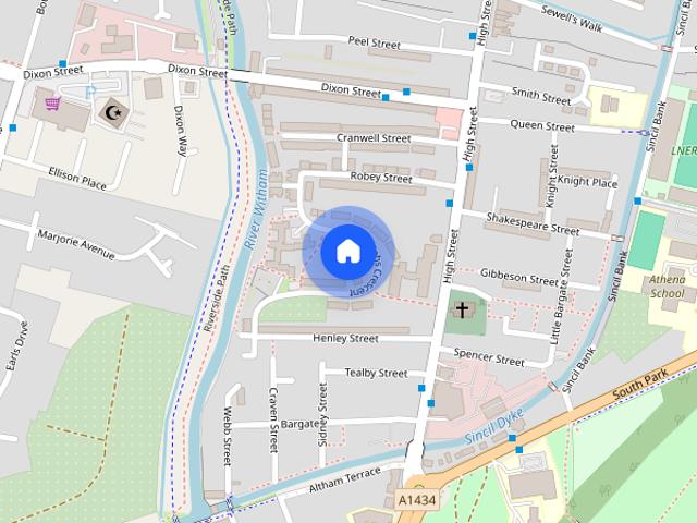 Park view, Stonebow house Block, St. Botolphs Crescent, Lincoln, Lincolnshire, LN5 8AZ