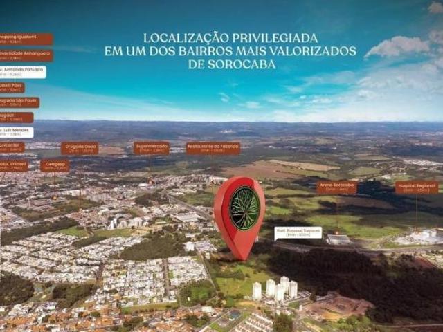 Park Ville Apartamento com suíte a venda na Zona Oeste de Sorocaba