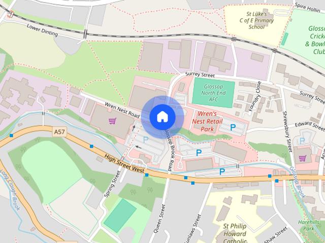 PARKING* Wren Nest Mill, Glossop Brook Rd, Glossop, SK13 8GJ