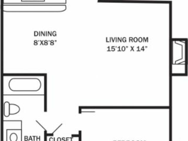 Parks at Walnut 1 Bedroom Apartment for Rent at 10000 Walnut St, Dallas, TX 75243