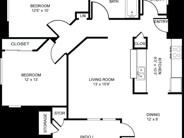 Parkside Glen 3 Bedroom Apartment for Rent at 810 Hillsdale Ave, San Jose, CA 95136