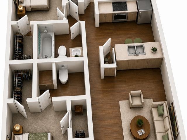 Parkwood 3 Bedroom Apartment for Rent at 1403 N Logan St, Texas City, TX 77590