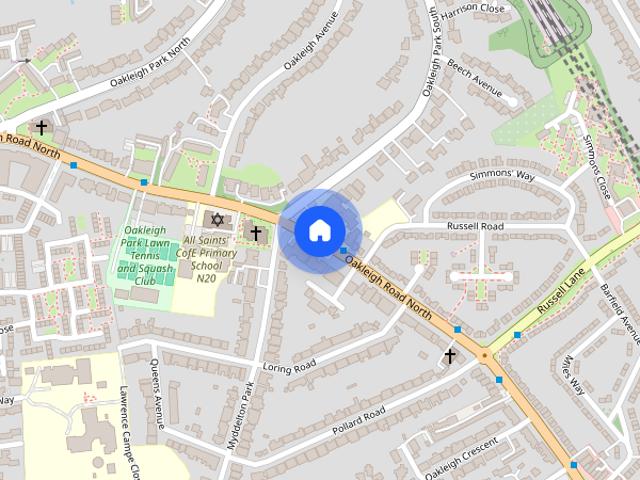 Parkwood Flats, Oakleigh Road North, Whetstone, London, N20