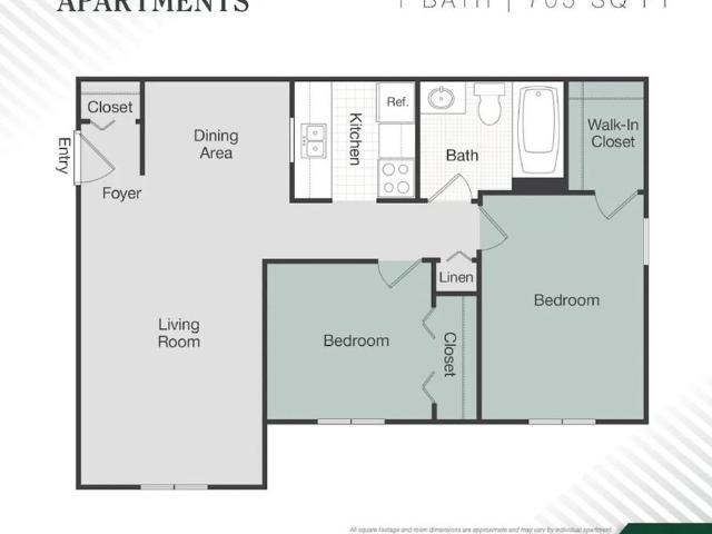 Parkway 2 Bedroom Apartment for Rent at 1361 Fox Run Dr, Willoughby, OH 44094 Willoughby