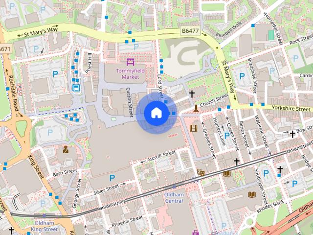 Parliament square, Oldham Centre, Oldham, OL1
