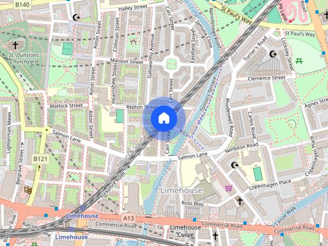 Parnham St, London, E14