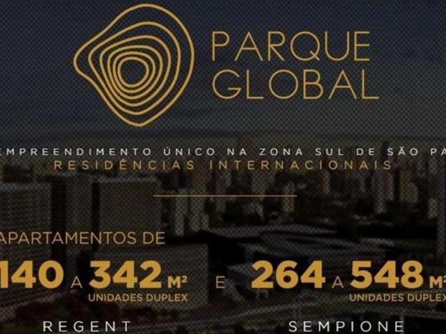 Parque Global de 186 m2 Real Parque São Paulo/SP