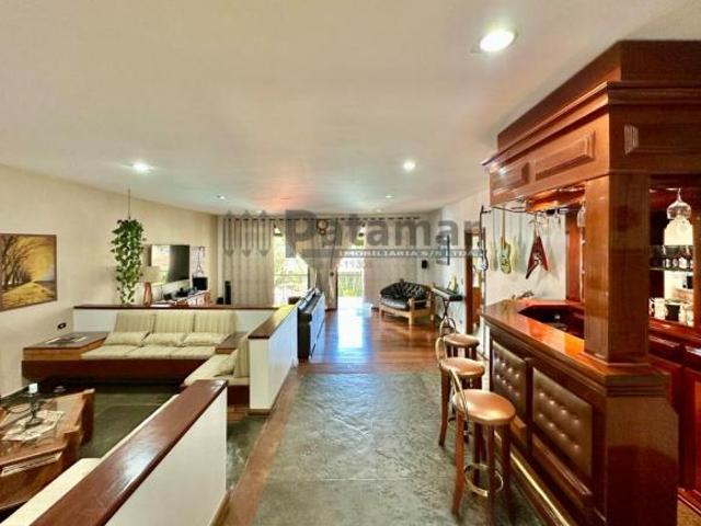 Parque dos Príncipes 5 Quartos / 4 suítes, salão de festas, gourmet, piscina, escritório, lareira