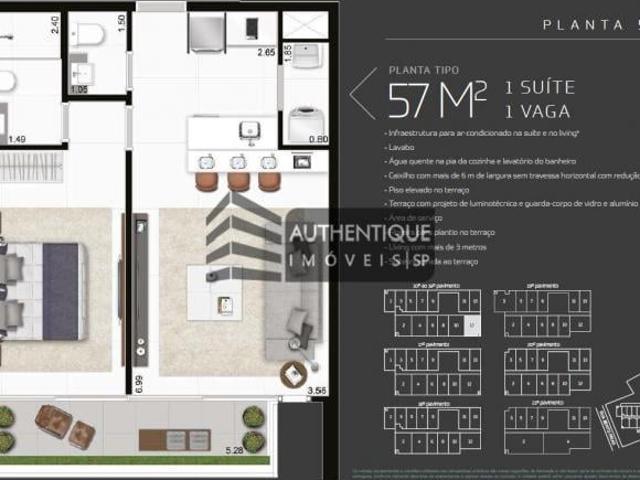 PARQUE JOCKEY PINHEIROS Apartamento no bairro Pinheiros à venda