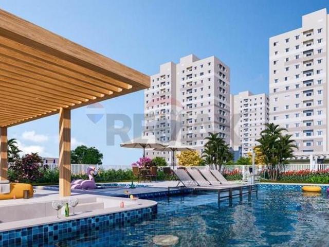 PARQUE MIKONOS APARTAMENTOS DE 2 DORMITÓRIOS COM LAZER COMPLETO ALTO DE PINHEIROS PAULÍNIA