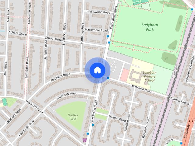 Parrs Wood Road, M20