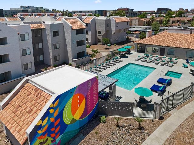Paseo on University 2 Bedroom Apartment for Rent at 1255 E University Dr, Tempe, AZ 85281