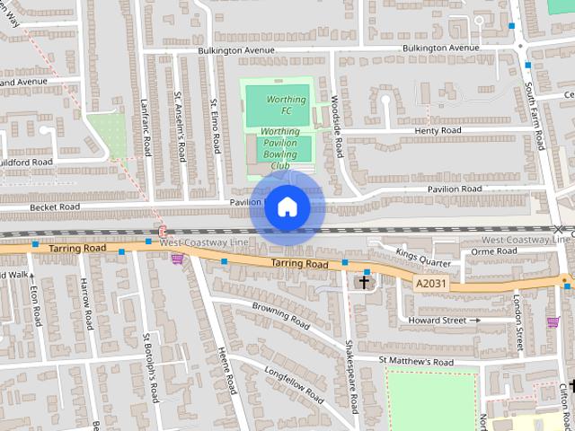 Pavilion Road Worthing BN14