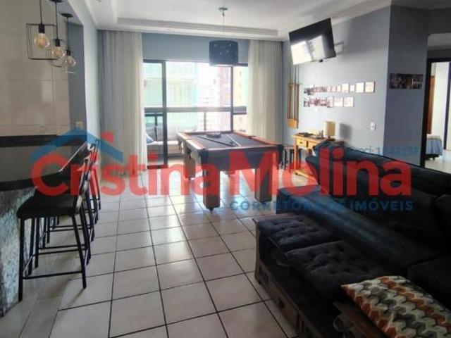 Pé na Areia na Guilhermina – 120m² de Conforto e Vista Mar em Praia Grande!