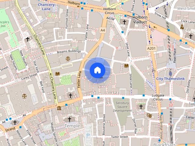 Pemberton Row, Fleet Street, City Of London