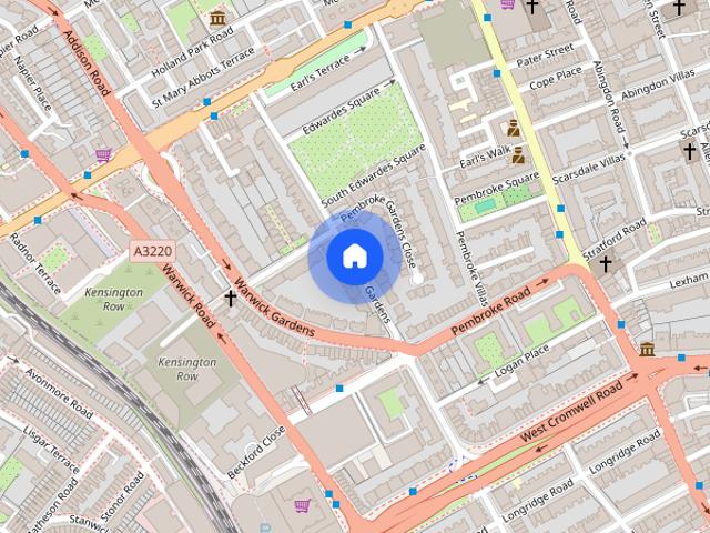 Pembroke Gardens, Kensington, London