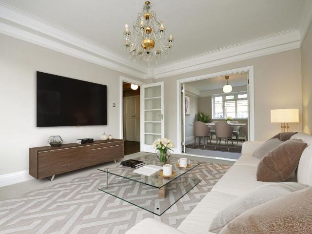 Pembroke Road, Kensington, London W8, 2 bed flat to rent, £3,500 pcm | PrimeLocation