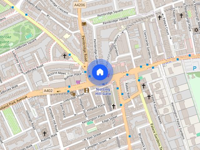 Pembridge Gardens, Notting Hill Gate, London W2