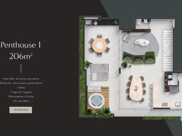 PENTHOUSE À VENDA NO MERCÊS | 3 SUÍTES | TERRAÇO PRIVATIVO E SPA | HÁZ