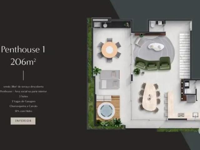 PENTHOUSE À VENDA NO MERCÊS | 3 SUÍTES | TERRAÇO PRIVATIVO E SPA | HÁZ