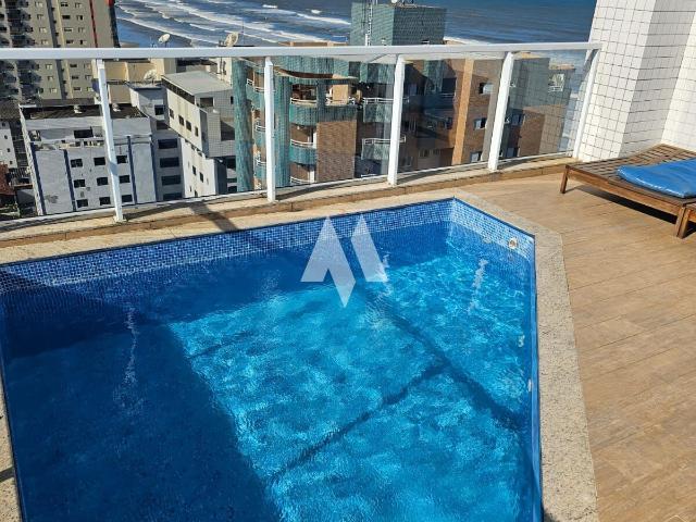 Penthouse em, Mongaguá/SP de 127m² 3 quartos à venda por R$ 889.000,00