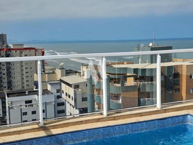 Penthouse em, Mongaguá/SP de 127m² 3 quartos à venda por R$ 890.000,00