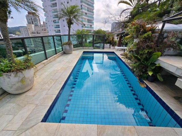 Penthouse em Ponta da Praia, Santos/SP de 497m² 6 quartos à venda por R$ 3.180.000,00