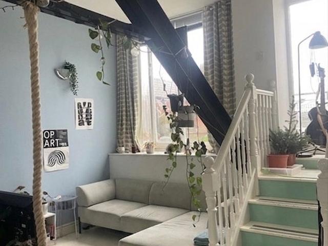 Penthouse flat with roof terrace and parking