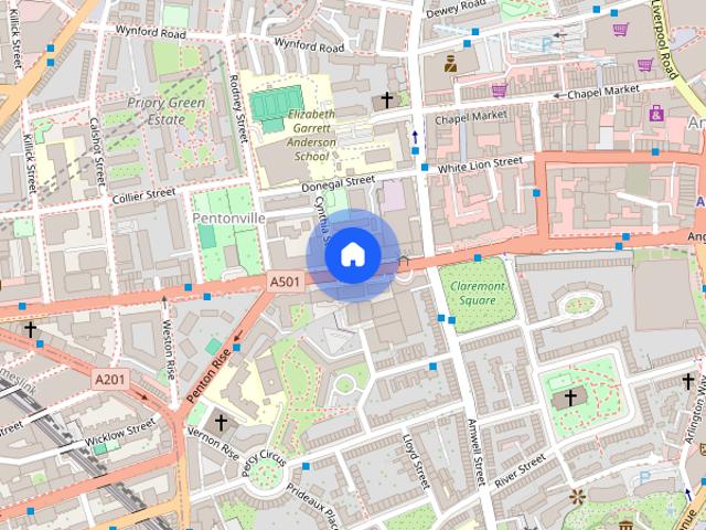 Pentonville Road, Islington, London, N1