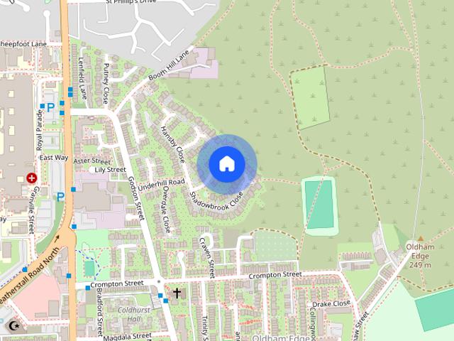 Penwell Fold, Oldham, Greater Manchester, OL1