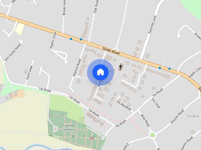 Pendenza, Cobham, KT11