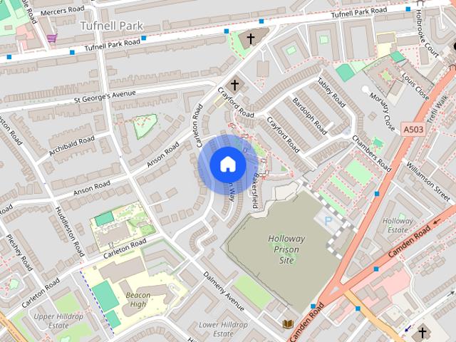 Penderyn Way, Tufnell Park, Islington, London, N7