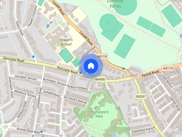 Penhill Close, Pontcanna, Cardiff, CF5
