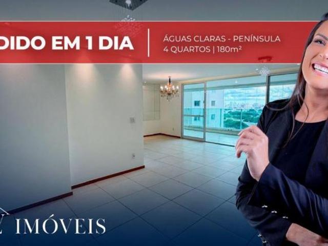 Península Resort | 180m² | 4 Quartos | 3 Vagas | Andar Alto | Closet