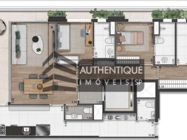 PENINSULA VILA MADALENA Apartamento à venda no bairro Vila Madalena São Paulo/SP, Zona Oeste