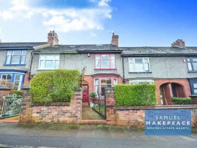 Penkhull, Staffordshire ST4 3 bed terraced house £245,000