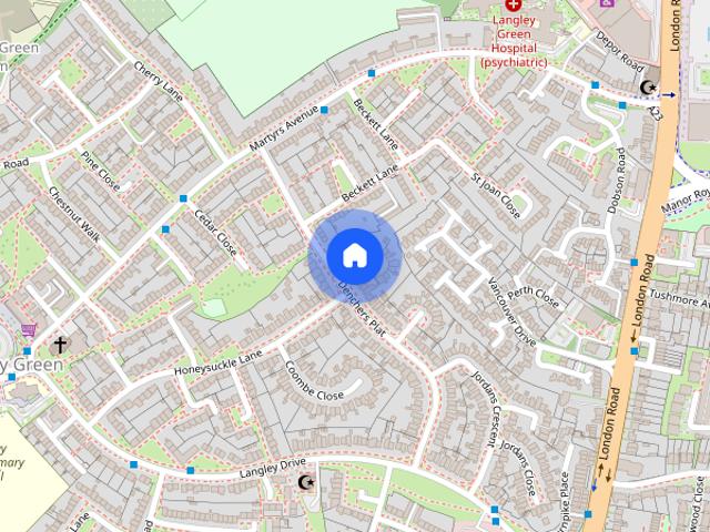 Penn Close, Crawley, RH11