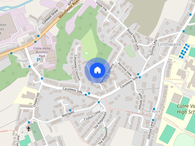 Pennine Gardens, Linthwaite, Huddersfield, West Yorkshire, HD7