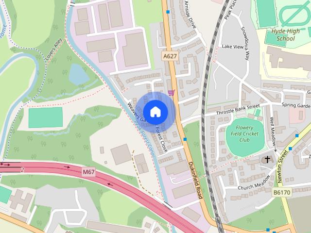 Peak Forest Close, Hyde, Greater Manchester, SK14