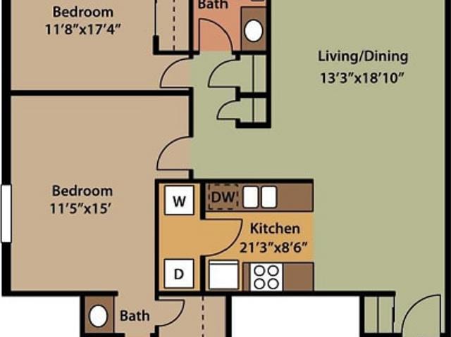 PEARLWOOD ESTATES 1 Bedroom Apartment for Rent at 1860 52nd St E, Inver Grove Heights, MN 55077 Schmidt Lake