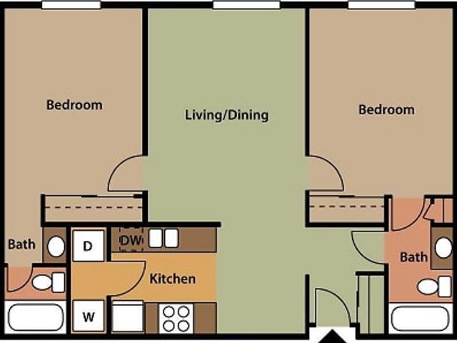 PEARLWOOD ESTATES 2 Bedroom Apartment for Rent at 1860 52nd St E, Inver Grove Heights, MN 55077 Schmidt Lake