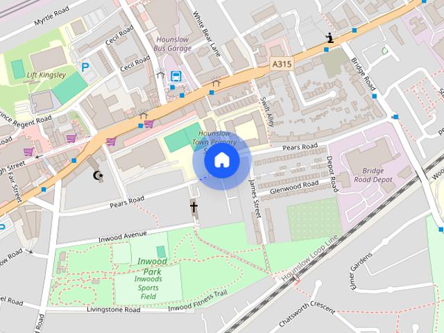 Pears Road, Hounslow, TW3