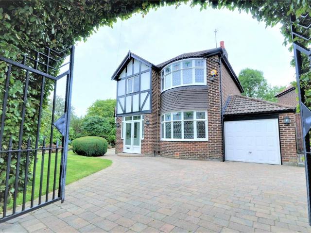 Peel Moat Road, Stockport, Greater. 4 bed detached house to rent £2,800 pcm £646 pw