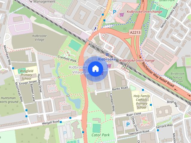 Pegler Square, Kidbrooke Village, London, SE3