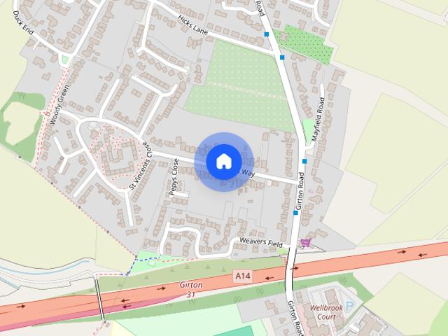 Pepys Way, Girtom