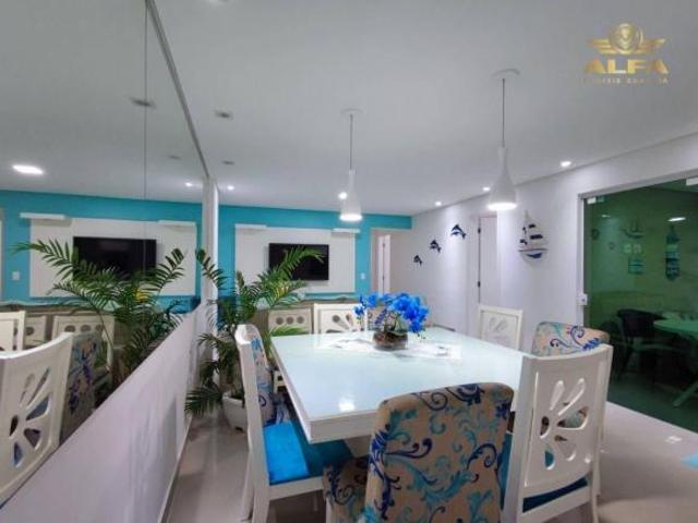 Perto da praia Apartamento com 3 suítes Condomínio com lazer 2 vagas Pitangueiras Guarujá/