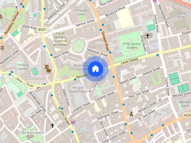 Percival Street EC1V, Clerkenwell EC1V