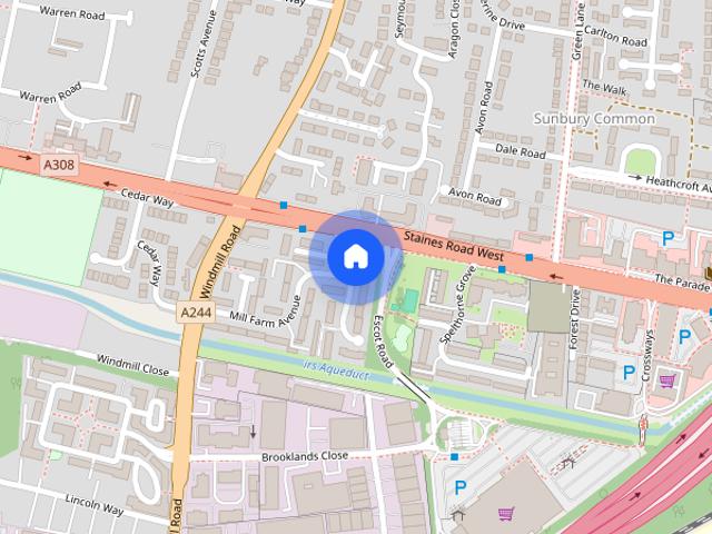 Percy Bryant Road, Sunbury On Thames, TW16